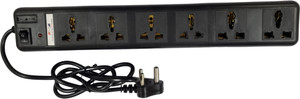 Nexellar 6A Four-Way Multi-Plug With Six Switch 6 Socket Extension ...