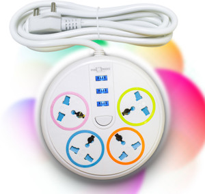 Daily Needs Shop Heavy Multi Plug Switch Extension Board/ Cords With ...