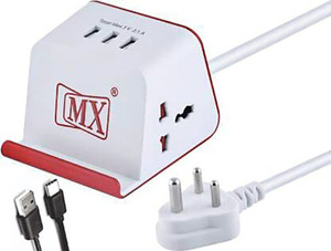 MX Cube Extension Board Universal Socket with 3 USB Charging Ports+Type ...