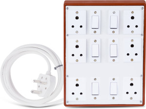 Cordnet Heavy Duty Extension Board With 6A 3 PIN Plug (Style2_8M) 6 ...