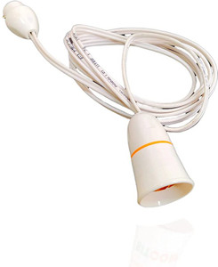 Aqeeq Bulb Holder Extension B 22 Socket with Flexible Wire & Adaptor ...