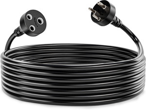 Aster Male Female 5 Meter Extension Cord (Black) 1 Socket Extension ...