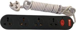 Dalima Alexa 4 Universal Socket and 1 Switch power extension with 8 ...