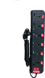Skeisy A031 6socket plus 6 switch extension board 6 Socket Extension ...