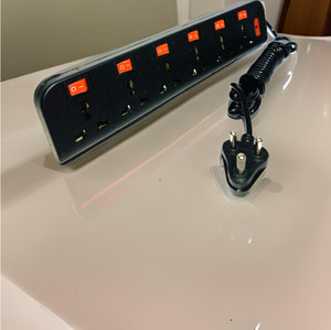 TECHTON Extension Board with 6 Socket and 6 Plug (3 Meters) WIR35 6 ...