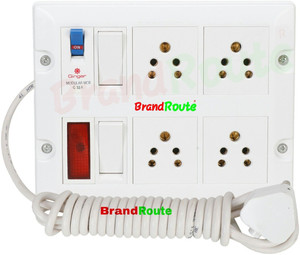 BrandRoute Modular Extension Board Heavy Duty With MCB 4 Socket ...