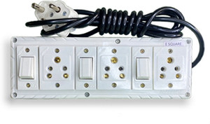 e Square E457 3 Socket Extension Boards Price in India - Buy e Square ...
