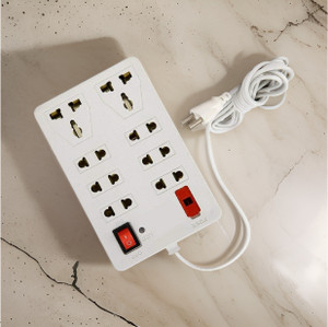 LifoDora Power Plate 8 Multi Plug 1500W 8 Socket Extension Boards ZS 8 ...