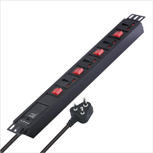 MX Universal Power Strip 15 Amp W/ Individual Switch 3269_10M 4 Socket ...