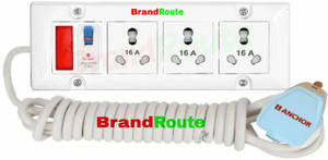 BrandRoute Modular Power Extension Board Heavy Duty 4 Mtr Wire 16 Amp ...
