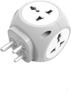 EMBox Multiplug Adapter With Safety Shutter 4 Socket Extension Boards ...