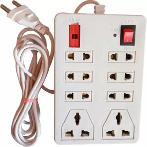 Web Creative Values One Plush Eight Extension Board 8 Socket Extension ...