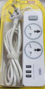 GM CUBA - 3+1 POWER STRIP 2 Socket Extension Boards Price in India ...