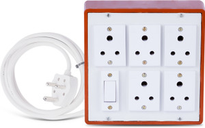 Cordnet Heavy Duty Extension Board With 6A 3 PIN Plug (Style10_10M) 5 ...