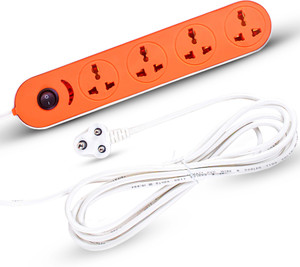 SUPER GEC Extension Cord | 6A-240V Multipurpose Power Strip with 4.5M ...