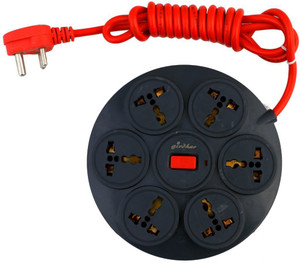 Girdhar SHIYNE 6+1 SPIKE GUARD EXTENSION BOARD 1 Socket Extension ...