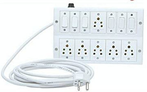 INDRICO Extension Switch Board with 8meter 6 Socket Extension Boards ...
