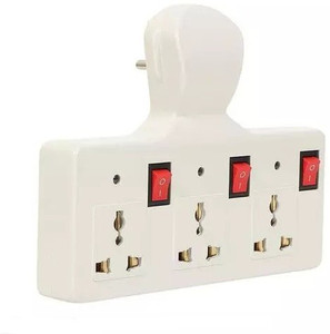 KARMA GROUP 4 Multi-Plug with Individual Switches 4 Socket Extension ...