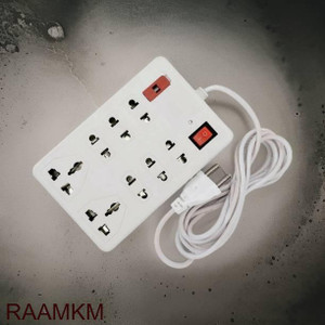 PINGA OG_M_942_8 Plug Point Light Extension 8 Socket Extension Boards 8 ...