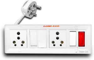 Elegant Casa 16amp Indian Socket With Individual Switch and Indicator ...