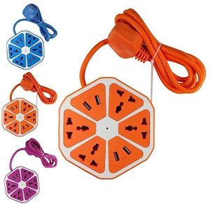 mittal enterperises NEW HEXAGON SURGE PROTECTOR 4 USB PORT ELECTRIC ...