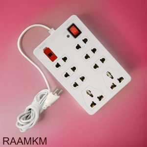 RAAMKM CDL_M_1114_8 Plug Point Extension Boards 8 Socket Extension ...