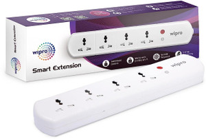 Wipro DSE2150 WIFI CONNECTED SMART 4 Socket Extension Boards Price in ...