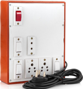 HI-PLASST HI-PLASST PVC Switch Board with Indicator Three 5amp switches ...