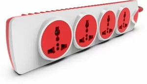 REGOLITH ENTERPRISES 4x1 Sockets Power Extension Box 5 Meter with ...