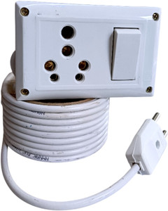DKGROW 16 A Heavy Duty Extension Board | 3MTR Cable | Power Strip 1 ...