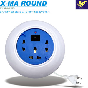 VA Group Xma round Extension Board with 8 Meter Cable and International ...