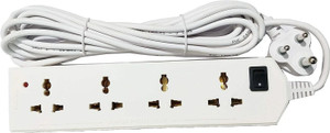 SURYA Extension Board 4 Way 5 Mtr. with Surges, Extension Cord Long ...