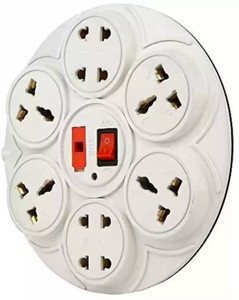 VOLTA INDIA Extansion Board Fuse Protection 8 Socket Extension Boards ...