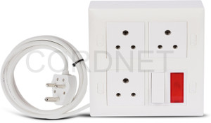 Cordnet Premium Modular Extension Board With 3 Core Wire 3 Socket ...