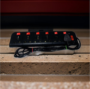 TECHNATURE 6 Way Extension Board WIR526 6 Socket Extension Boards Price ...