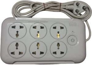 ASM TRADER 6 Socket Universal Extension 6 Socket Extension Boards Price ...