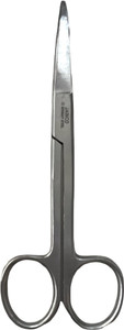 Jainco Dressing scissor curved-8inch Dressing Forceps Price in India ...