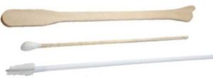 Marinova Pap SmearKit 3 Pcs/One Wooden Spatula,One Cervical Brush,Swab ...
