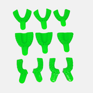 Unique Dents Dental Plastic Impression Tray | smooth Plastic alginate ...