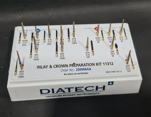 PRAKDENT Dental Steel Coltene Diatech Inlay & Crown Preparation Kit ...