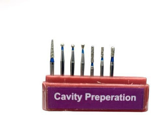 NMD Dental Tool Cavity Prepration Bur Set Fast Prep (Pk7/Pcs) (Pack of ...