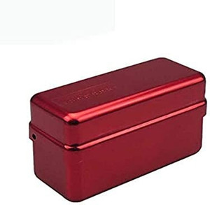 NMD Dental Tool Metal Endo Box (72 Hole)(Red)(Pack of 1pc) Surgical ...