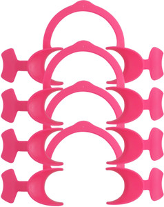 Dentosmile Flexi Eco Cheek Retractors with Wings in Pink Colour - Large ...