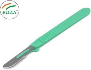 EUZA Disposable Scalpel Blades No. 10 Sterile Surgical With Graduated ...