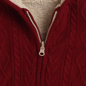 Yellow Apple Solid Hooded Neck Casual Baby Boys Maroon Sweater - Buy ...