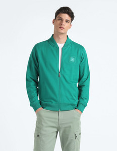 FLYING MACHINE Full Sleeve Solid Men Sweatshirt - Buy FLYING MACHINE ...