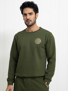 Rare Rabbit Full Sleeve Solid Men Sweatshirt - Buy Rare Rabbit Full ...