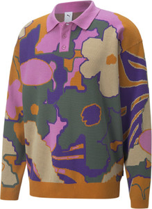 PUMA Full Sleeve Floral Print Men Sweatshirt - Buy PUMA Full Sleeve ...