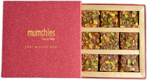 MUMCHIES Dry-Fruit Punch Barfi Festive Gift Box Price in India - Buy ...