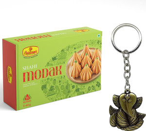 Haldiram's Shahi Modak With Ganesh Keychain Box Price in India - Buy ...